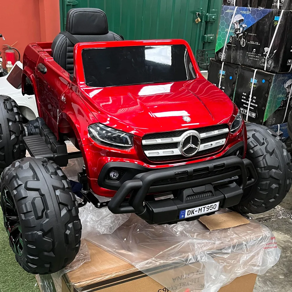 Mercedes Benz Monster Truck 24v - Rojo - ⏩⏩ Perú - Precios